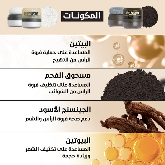 I DEW CARE Tap Secret Duo Dry Shampoo Powder - Original & Dark Brown ...